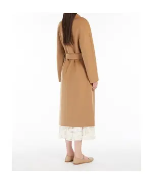 Max Mara Belted Mid-length Coat - Camel