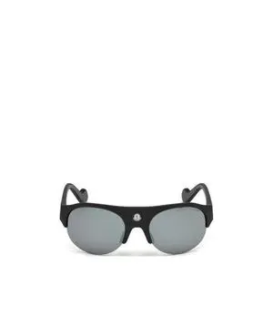 Moncler Oval Frame Sunglasses - Gray