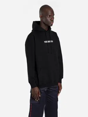 Vetements Logo Hooded Sweater