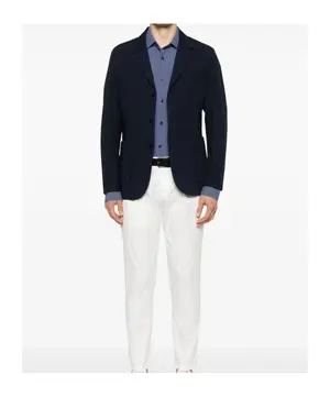 MAZZARELLI Lapel Long Sleeve Shirt