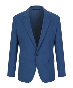Hugo Boss Long-sleeved Suit Jacket - Blue