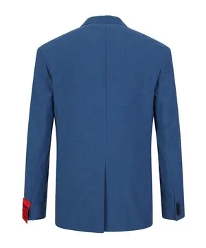 Hugo Boss Long-sleeved Suit Jacket - Blue
