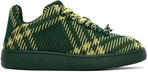 Burberry Checked Lace-up Sneakers