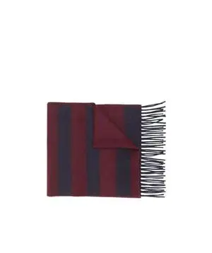FERRAGAMO Check Color Matching Scarf - Red