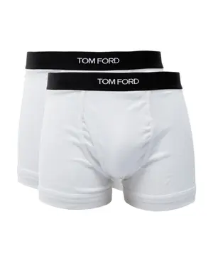 TOM FORD Logo Waistband Pack Of Two Boxers - No
