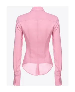 Pinko Spread Collar Long Sleeve Shirt