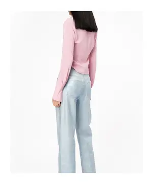 Pinko Spread Collar Long Sleeve Shirt