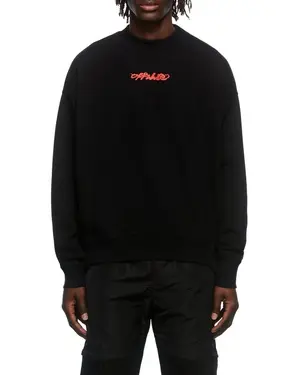 Off-White Arrow On Canvas Sweatshirt