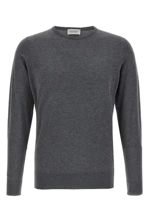 John Smedley Hatfield Crewneck Knitted Jumper - Black