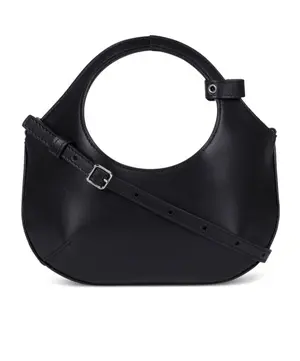 COURREGES Holy Mini Top Handle Bag - Black