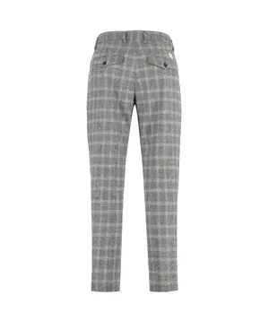DEPARTMENT 5 Checked Chino Pants - Grey