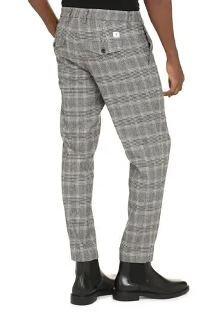DEPARTMENT 5 Checked Chino Pants - Grey