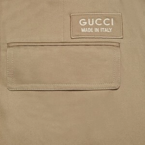 Gucci Wide-leg Cargo Trousers