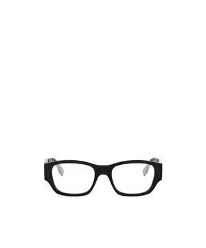 Fendi Rectangular Frame Eyeglasses - Black