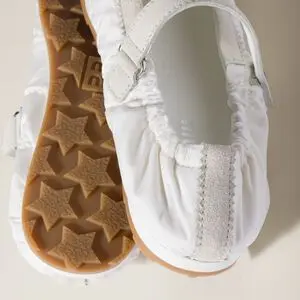 Miu Miu Round Toe Strap Ballet Flats
