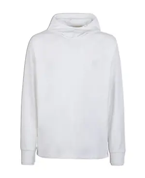 C.P. COMPANY Logo Long-sleeved Hoodie - Gray