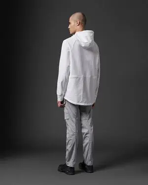 C.P. COMPANY Logo Long-sleeved Hoodie - Gray