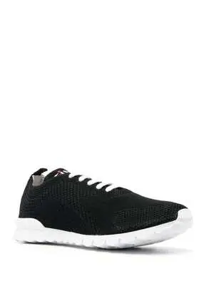 Kiton Fits-sneakers" Lace-up Sneakers With Embroidered Logo