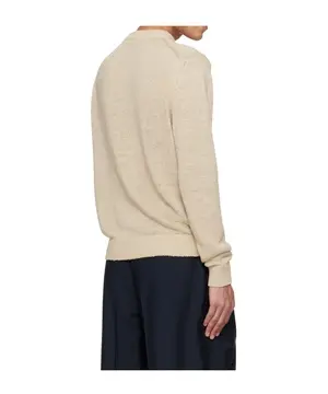 JIL SANDER Crewneck Knitted Jumper - Ginger