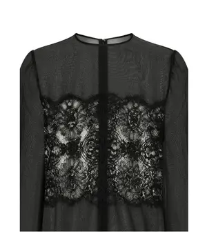 Dolce & Gabbana Lace Inlay Mini Dress