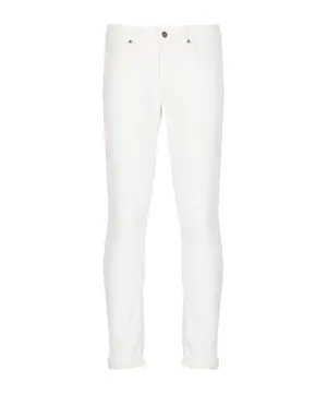DONDUP Low-rise Slim-fit Jeans - White