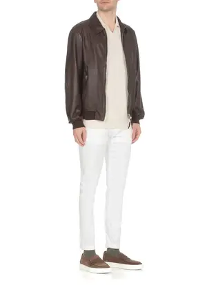 DONDUP Low-rise Slim-fit Jeans - White