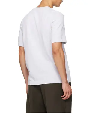 Jacquemus Logo Patch Crewneck T-shirt - Grey