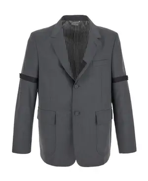 Thom Browne Notched-lapels Single-breasted Blazer