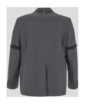 Thom Browne Notched-lapels Single-breasted Blazer