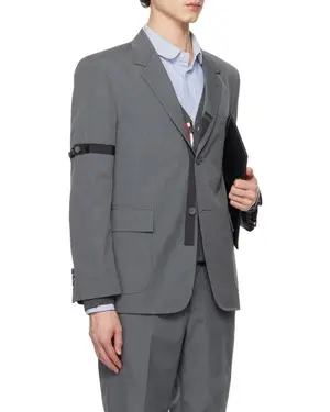 Thom Browne Notched-lapels Single-breasted Blazer