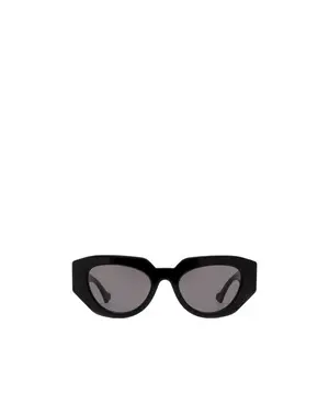 Gucci Geometric Frame Sunglasses - Black