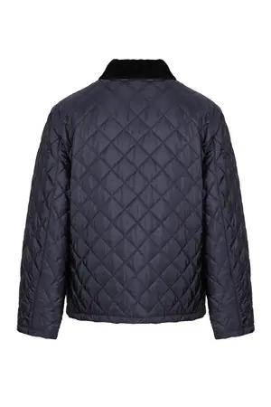 Prada Quilted Re-nylon Jacket With Logo Detail