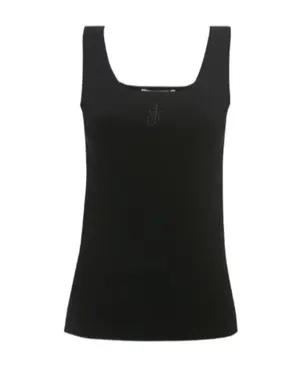J.W.ANDERSON Anchor-embroidered Sleeveless Tank Top