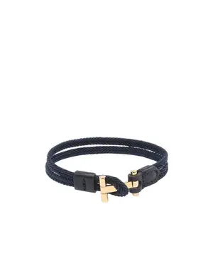 TOM FORD Braided Bracelet - Blue
