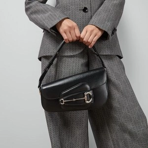 Gucci Horsebit 1955 Shoulder Bag - Black
