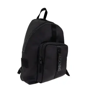 Moschino Lettering Zip Backpack