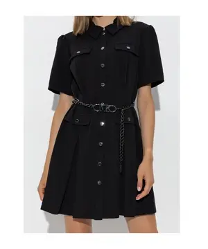 Michael Kors Belted Shirt Dress