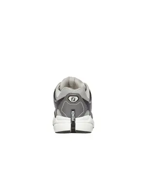 Fendi Forward Lace-up Sneakers - Grey