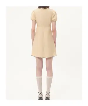 Valentino Garavani Embroidered Mini Dress With Floral Motifs
