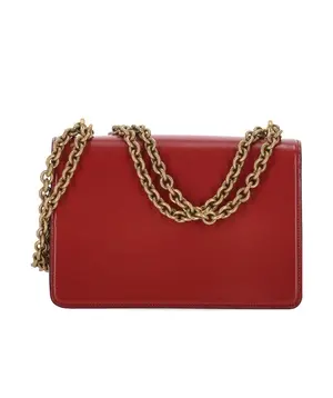 Valentino Garavani V Logo Plaque Shoulder Bag