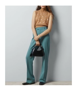 Gucci High-waisted Horsebit Trousers - Blue