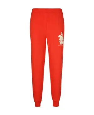 Stella McCartney Elasticated Waistband Tape Track Pants - Red