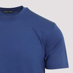 TOM FORD Short-sleeved T-shirt - Prussian Blue