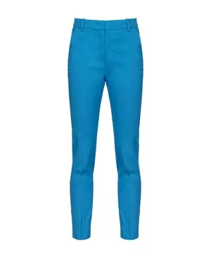 Pinko Tailored Stretch Cigarette Trousers - Blue