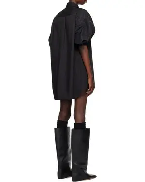 Sacai Balloon-sleeve Mini Dress