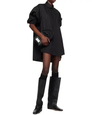 Sacai Balloon-sleeve Mini Dress