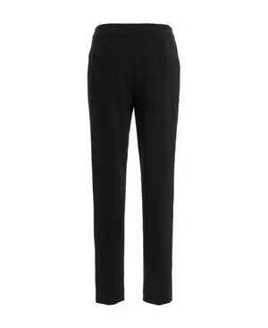 Moschino Smiley Buckled Tailored Pants