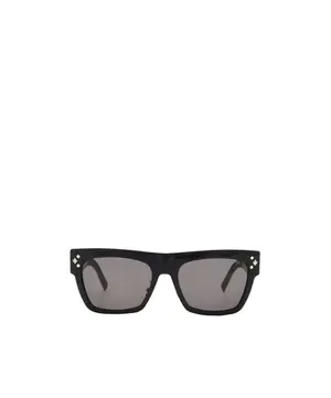 Dior Full-frame Sunglasses With Branded Logo - Black