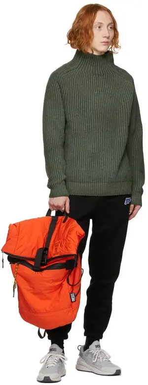 DIESEL® Logo Elastic-waist Joggers