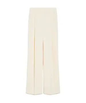 Max Mara Tailored Wide-leg Klaus Pants - Ivory